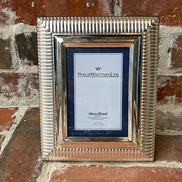 Philip Whitney Ltd | Accents | Philip Whitney Silver Plated Frame For 3 ...